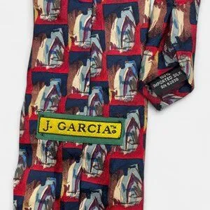 J. Garcia | Accessories | J Garcia Silk Tie Abstract Art Formal ...